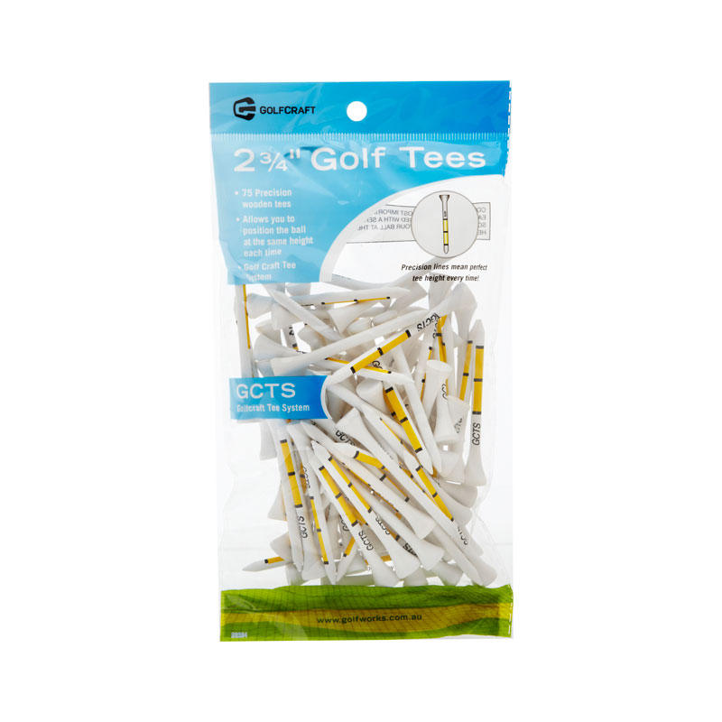 CHAMP FLY TEE 3 1/4″ GOLF TEE – WHITE 30PK | Golf Works